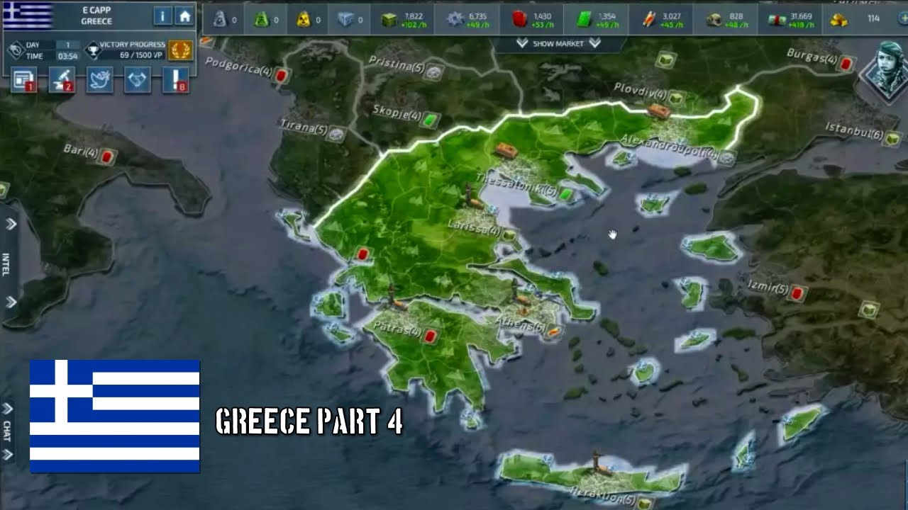 Conflict of Nations - Greece Part 4 "An Ally to The North" - YouTube