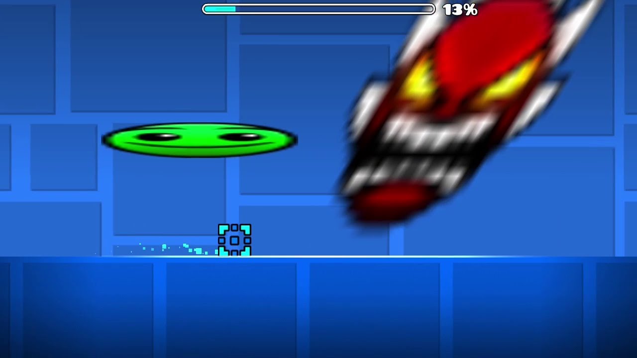 th e best geometry dash gamer in the multiverse - YouTube