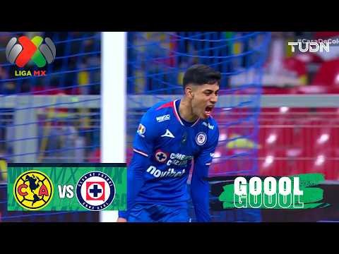 ¡Goooool de Cruz Azul! América vs Cruz Azul | Liga MX - Jornada 14 Clausura 2026 | TUDN