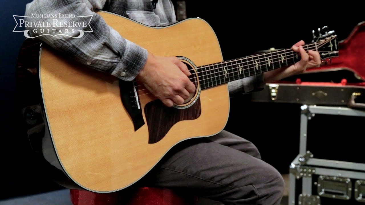 Taylor 600 Series 610e First Edition Dreadnought Acoustic-Electric ...