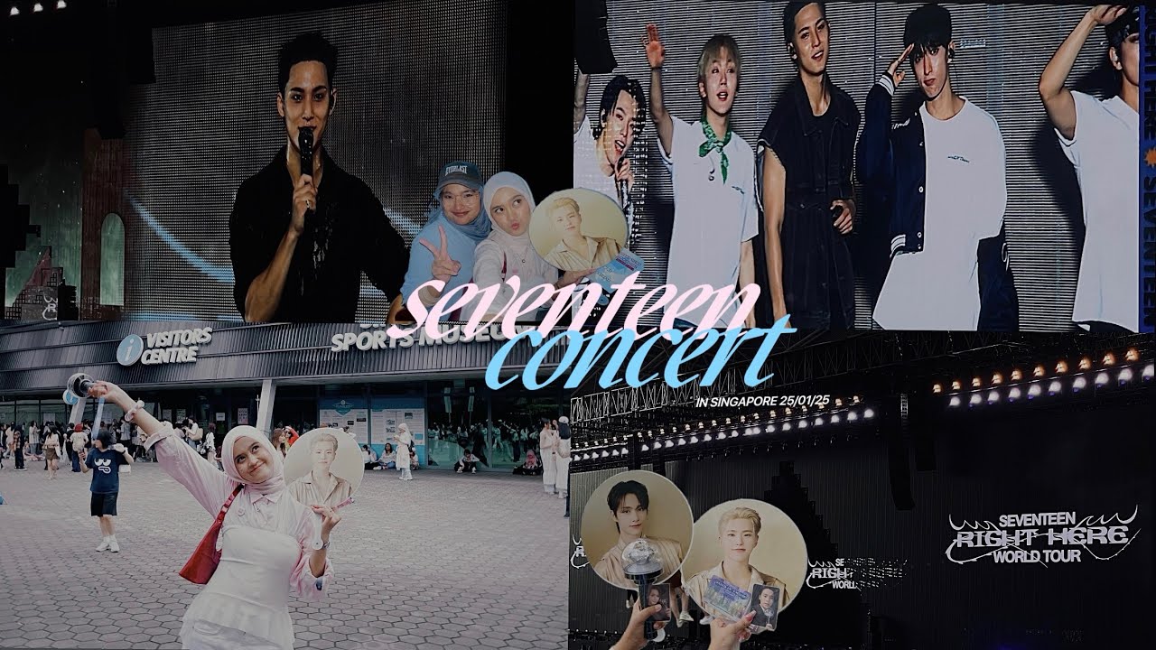 Svt Right Here in Singapore 🩵🩷 | Caratzone, First experience kpop ...