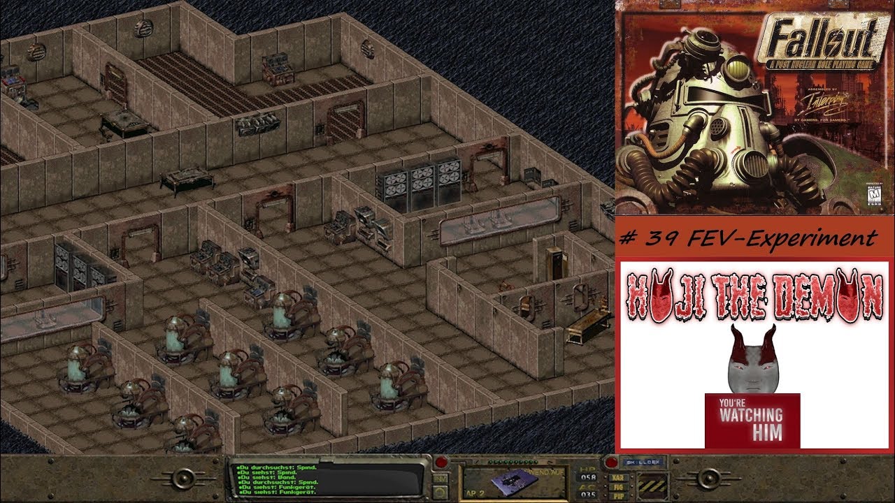 Fallout 1 [Uncut] (1997) Hoji #39 FEV-Experiment [Let's Play german ...