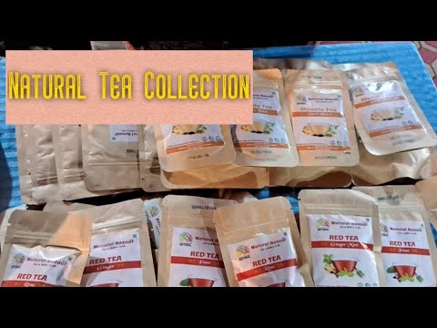Natural Bazaar Green Tea Red Tea - YouTube