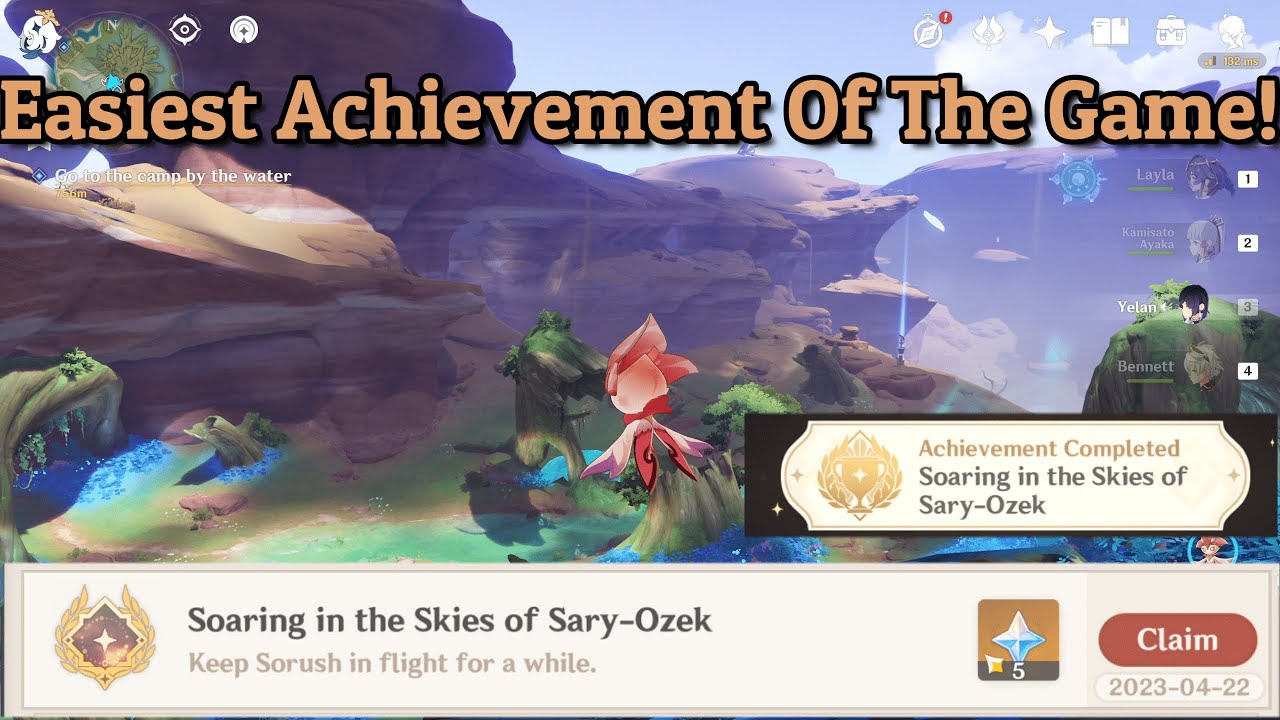 Easiest Achievement! Go AFK & Complete The Achievement - "Soaring In ...