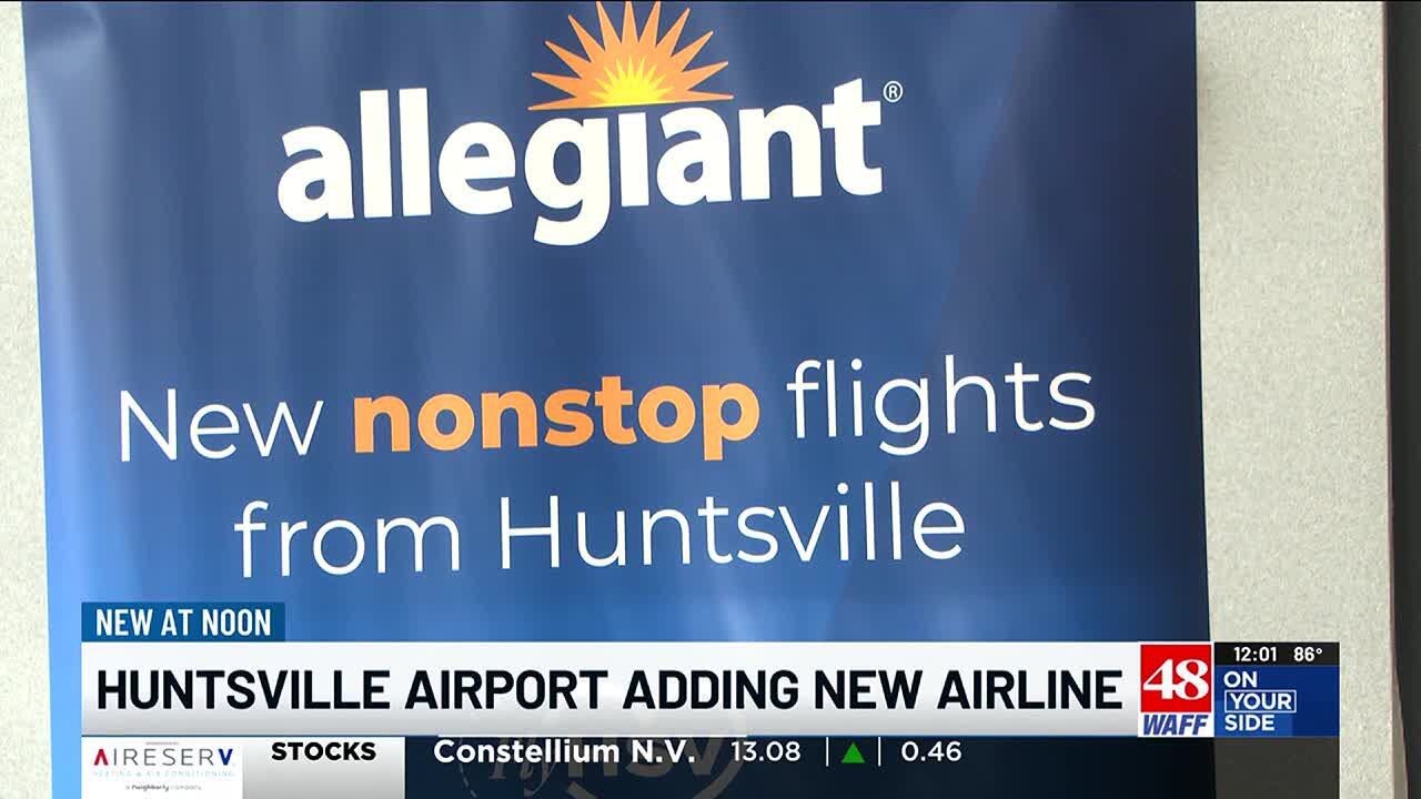 Huntsville International announces addition of new airline, three new ...