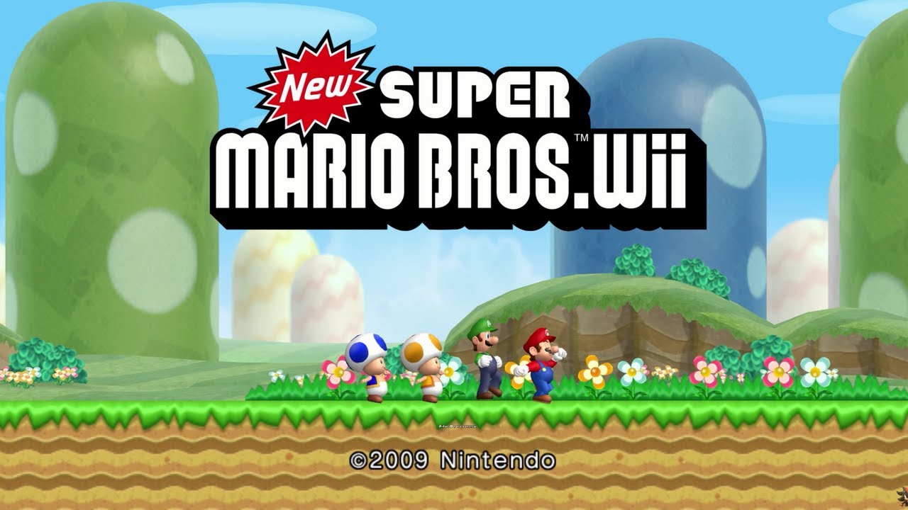 New Super Mario Bros. Wii (Wii|HD Texture Pack) (100%) (Walkthrough ...