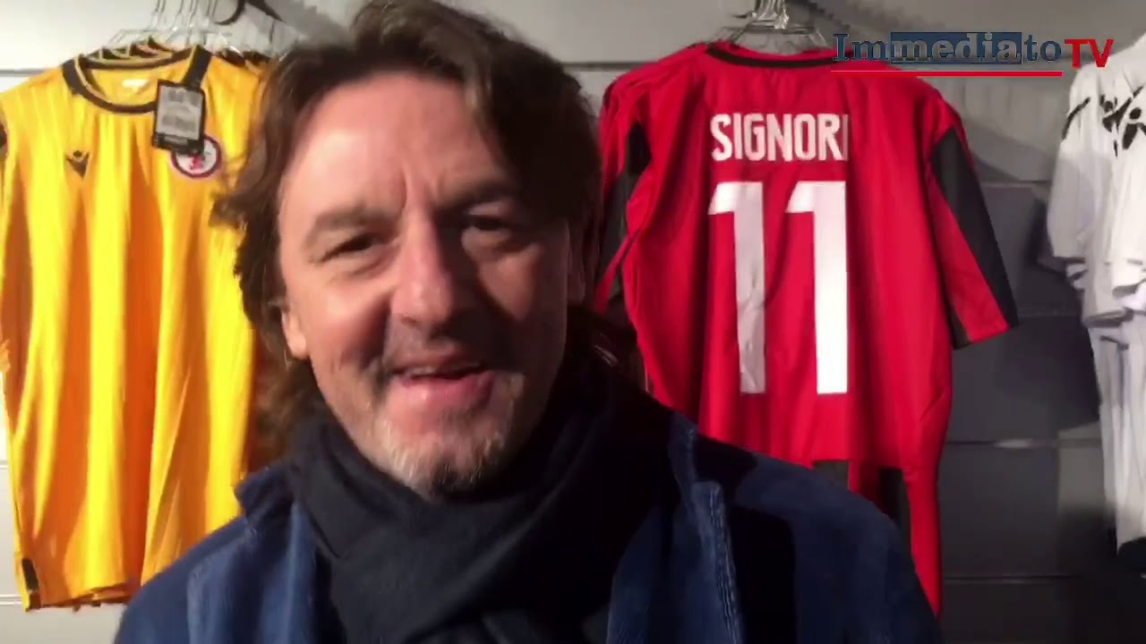 Beppe Signori a Foggia: "Porterò sempre con me la maglia rossonera. Qui ...
