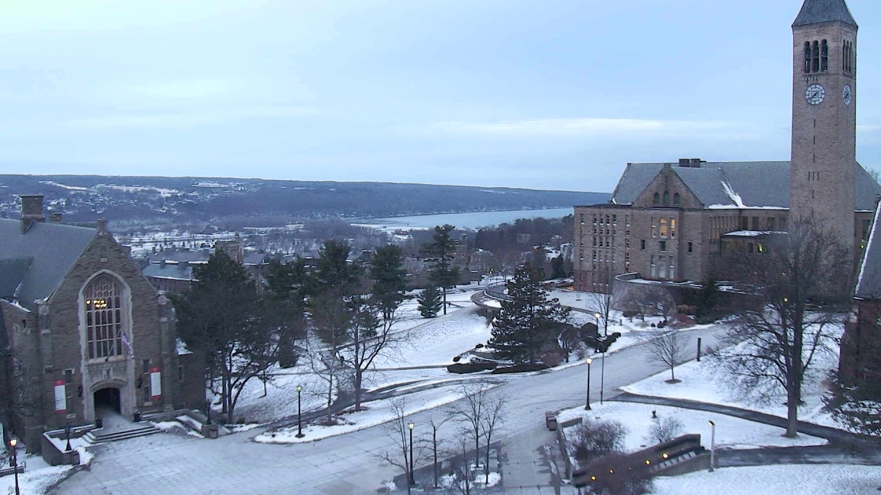 Cornell 2018-02-01 Timelapse, View 1. - YouTube