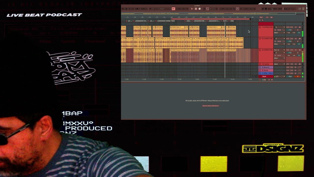 IRL [FREE] Freestyle Sample Type Beat [LIVE] BeatMaking - 6 #beatmaking - YouTube