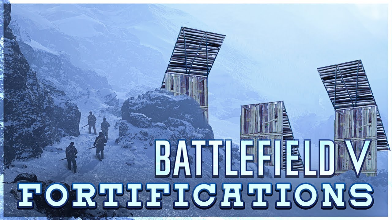 BOUWEN IN BATTLEFIELD V!? FORTIFICATIONS MULTIPLAYER GAMEPLAY BF5 ...