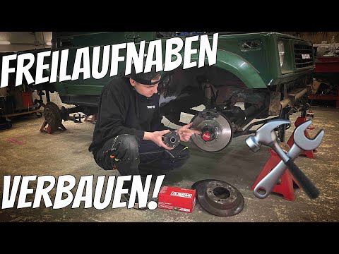 Freilaufnaben verbauen! Und endlich Farbe im Innenraum! | SUZUKI SAMURAI | JDM & DIRT