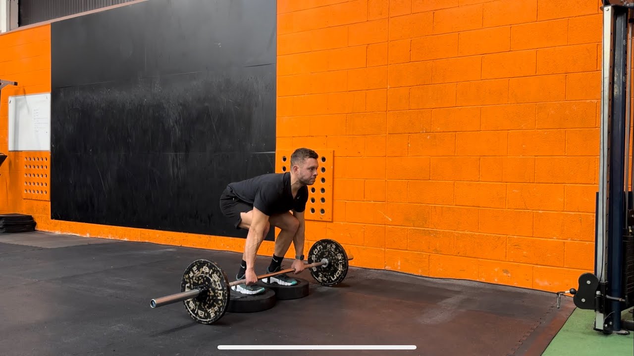 Deficit Barbell Deadlift - YouTube