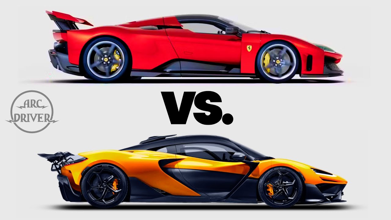 Ferrari F80 vs Mclaren W1 - Which Is The Better Hypercar? - YouTube