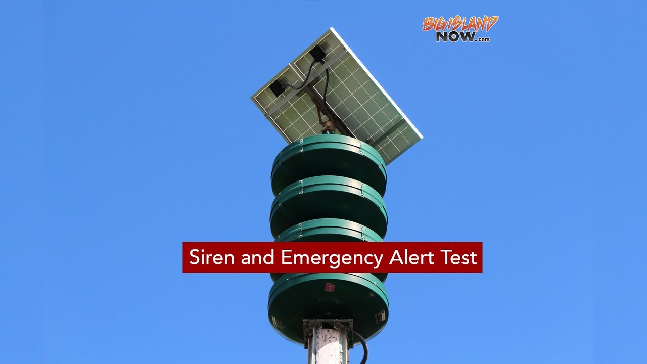 Siren and Emergency Alert Test - YouTube