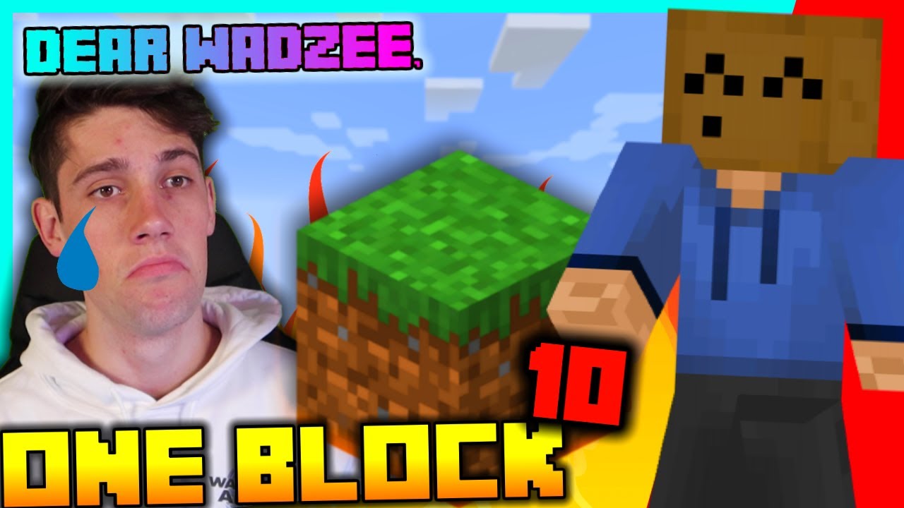 Dear Wadzee, THIS is The END of One Block Skyblock! - YouTube