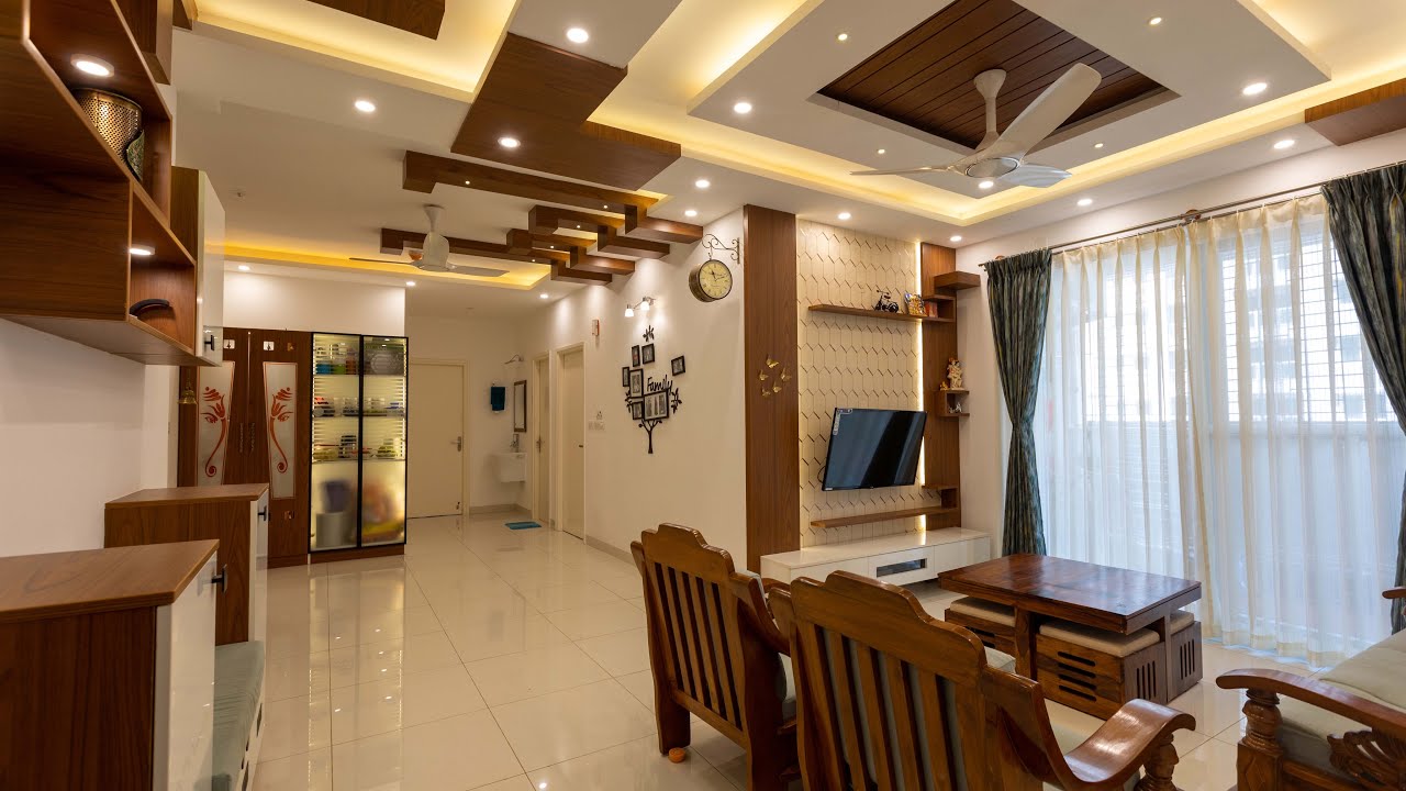 3BHK Interior Design@ Salarpuria Sattva Divinity Mysore Road by Renato ...
