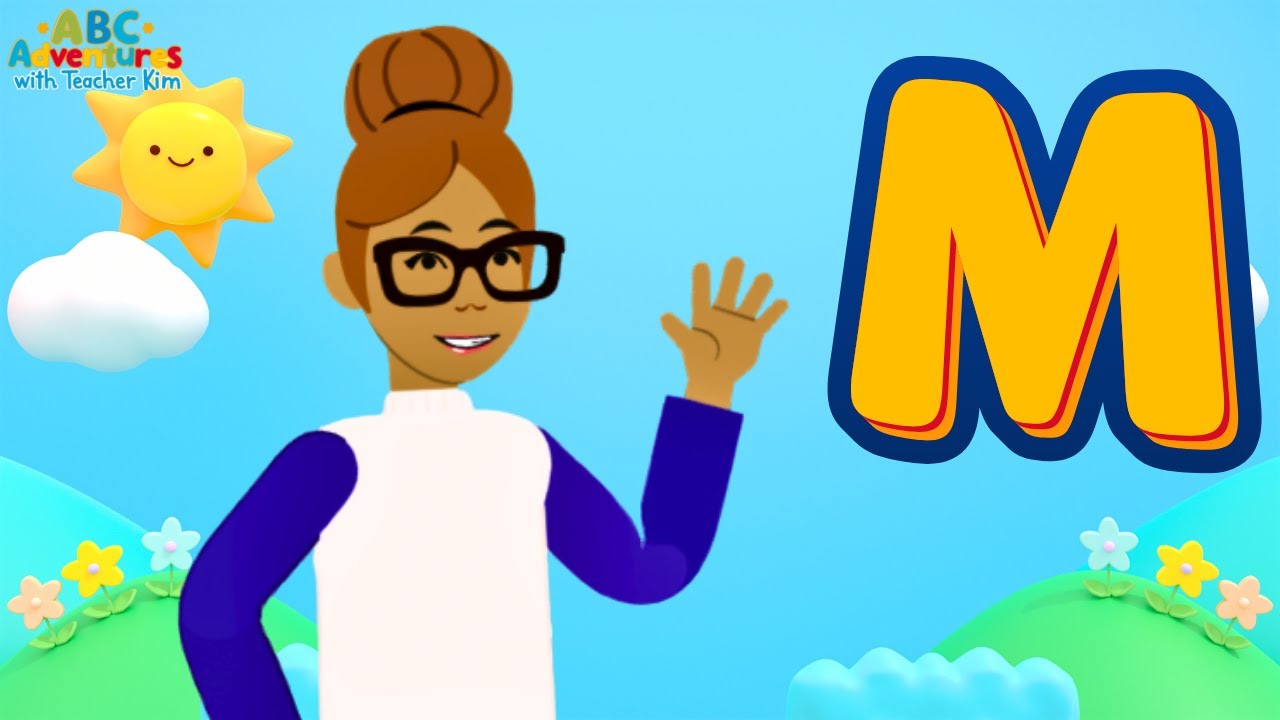 Fun ABC Phonics Adventure With Teacher Kim: Letter M For Kids! - YouTube
