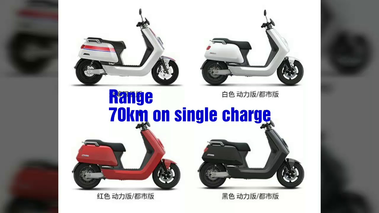 Niu N1 electric scooter is now available in Malaysia - YouTube