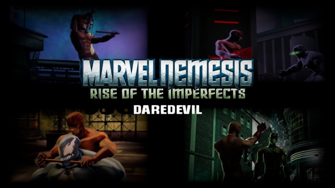 Marvel Nemesis: Rise of the Imperfects | Daredevil Finishers in all ...