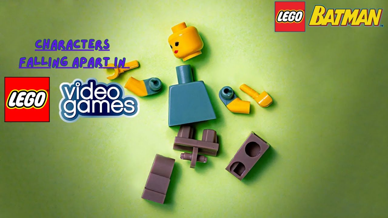 LEGO Batman 1 Vs LEGO Batman 2 ~ Falling Apart Animations - YouTube