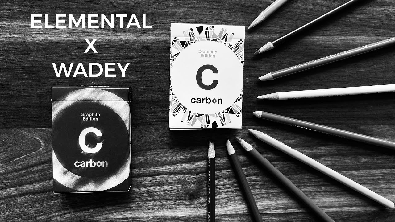 Carbon Deck - Elemental Playing Cards x Luke Wadey- Deck Review! - YouTube
