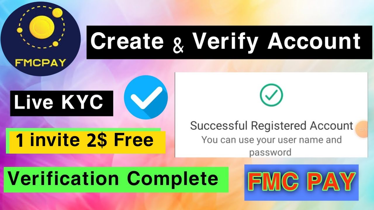 How To Create FMC Pay Account | FMC Pay KYC Verification Method | FMC Pay Exchange - YouTube