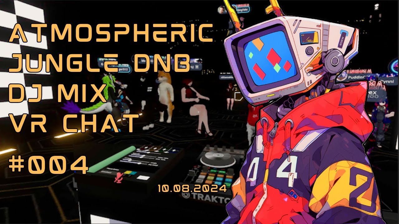 Atmospheric Jungle/DnB - VRChat event DJ Mix #004 - YouTube