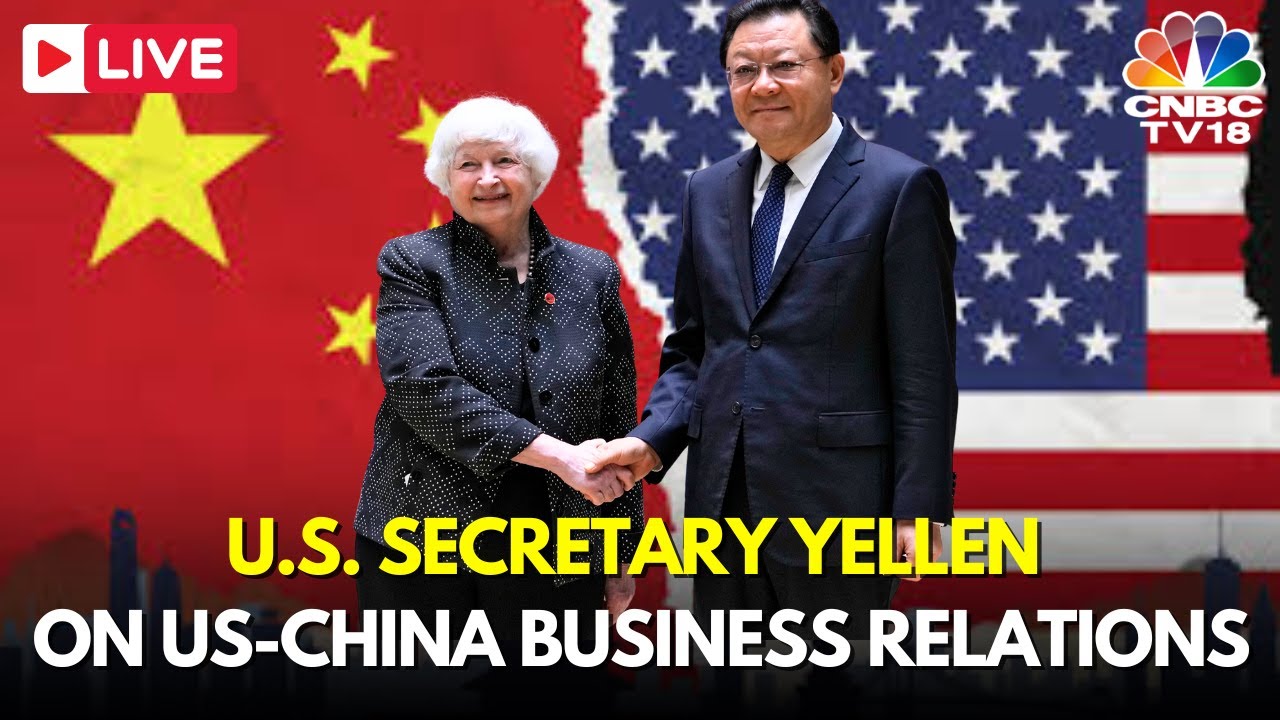 LIVE: Secretary Yellen Speaks to American Business Community in ...
