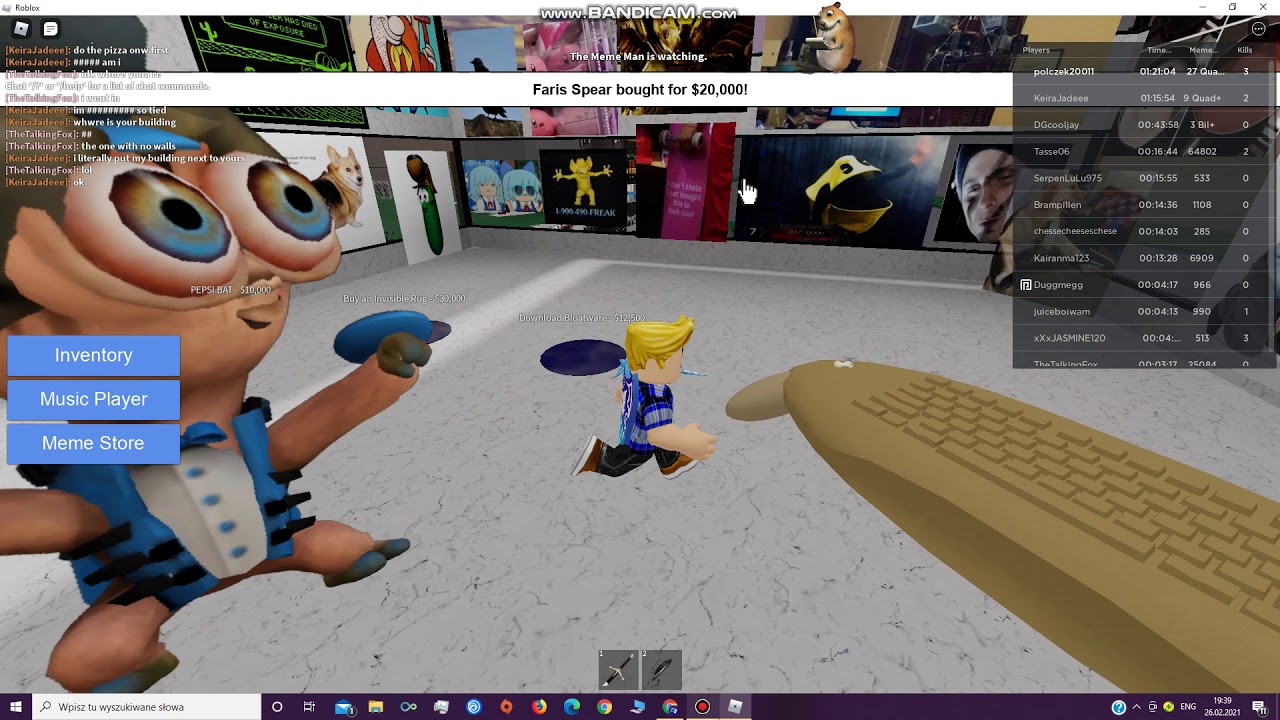 MEMY W ROBLOX - meme tycoon - YouTube