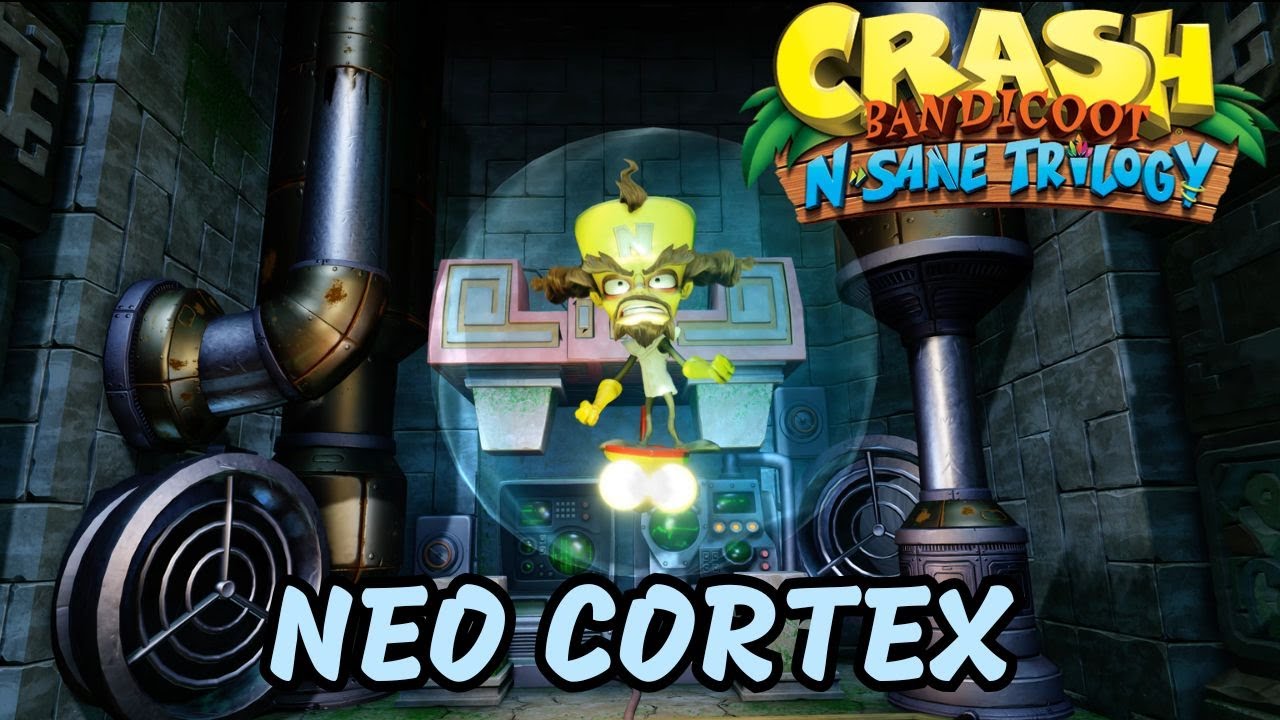 Crash Bandicoot Warped - N. Cortex (Crash Bandicoot N-Sane Trilogy ...
