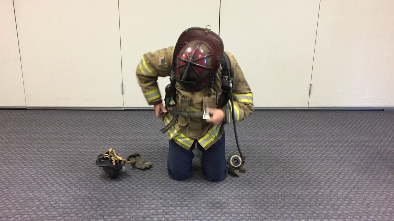 Donning SCBA - YouTube