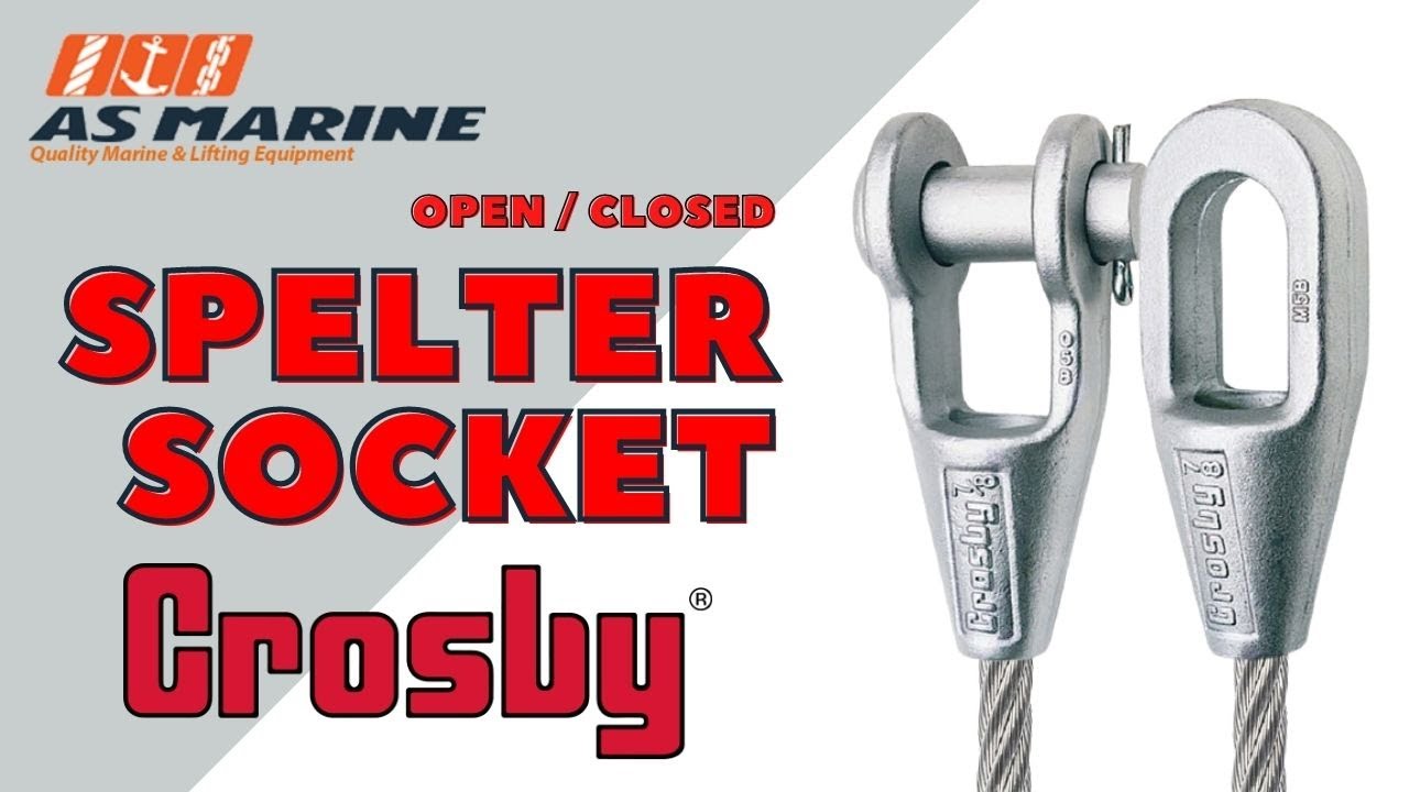 Spelter Socket Crosby - PT Anugrah Sukses Marine - YouTube