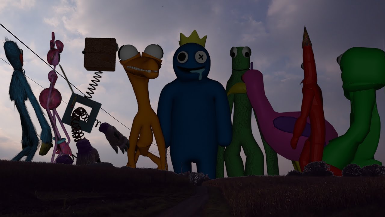 TEAM Garten Of Banban VS TEAM Rainbow Friends VS TEAM Poppy Playtime ...