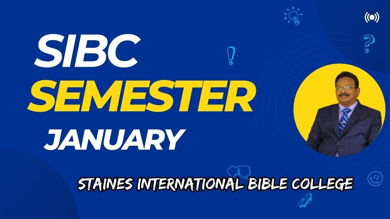 Highlights for SIBC January semester | 2024 | jan 16-18 ...