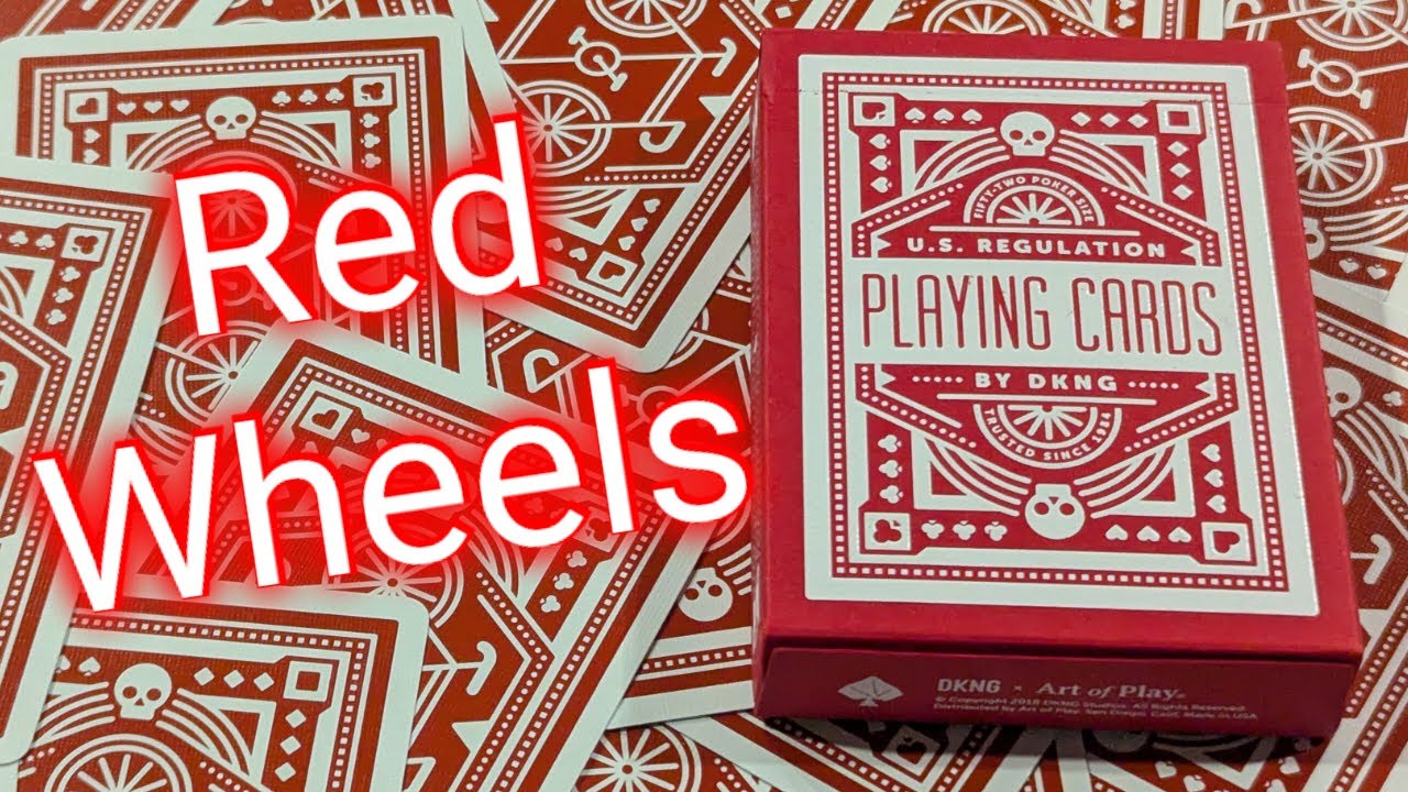 Daily deck review day 444 - Red Wheels playing cards by Art of Play and ...