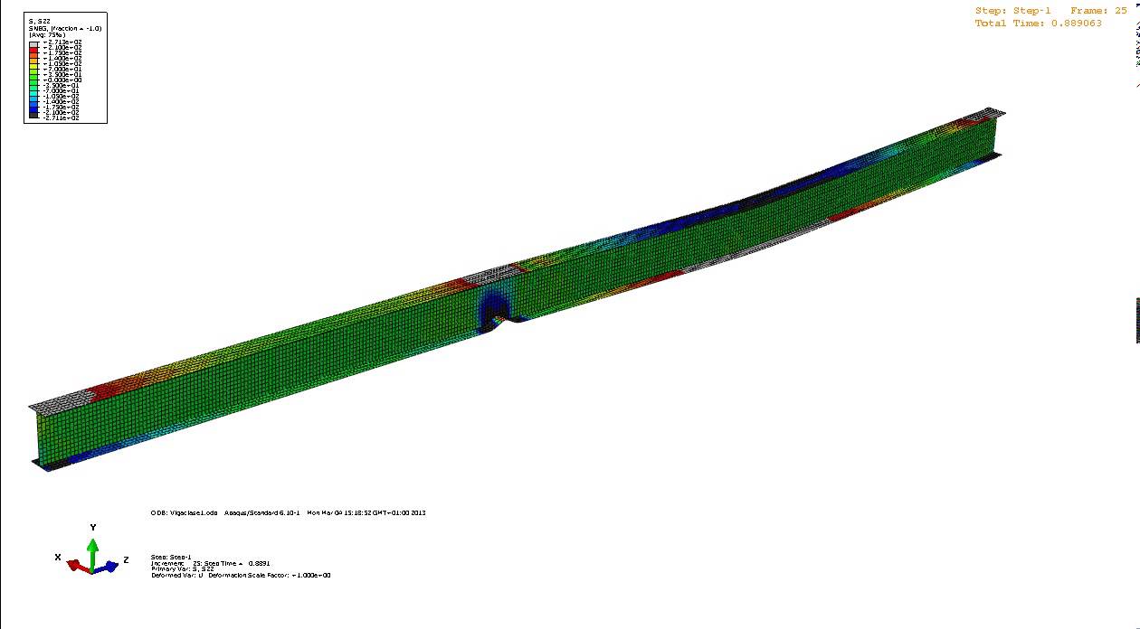 Rotulas en viga biempotrada con un apoyo en el centro - YouTube