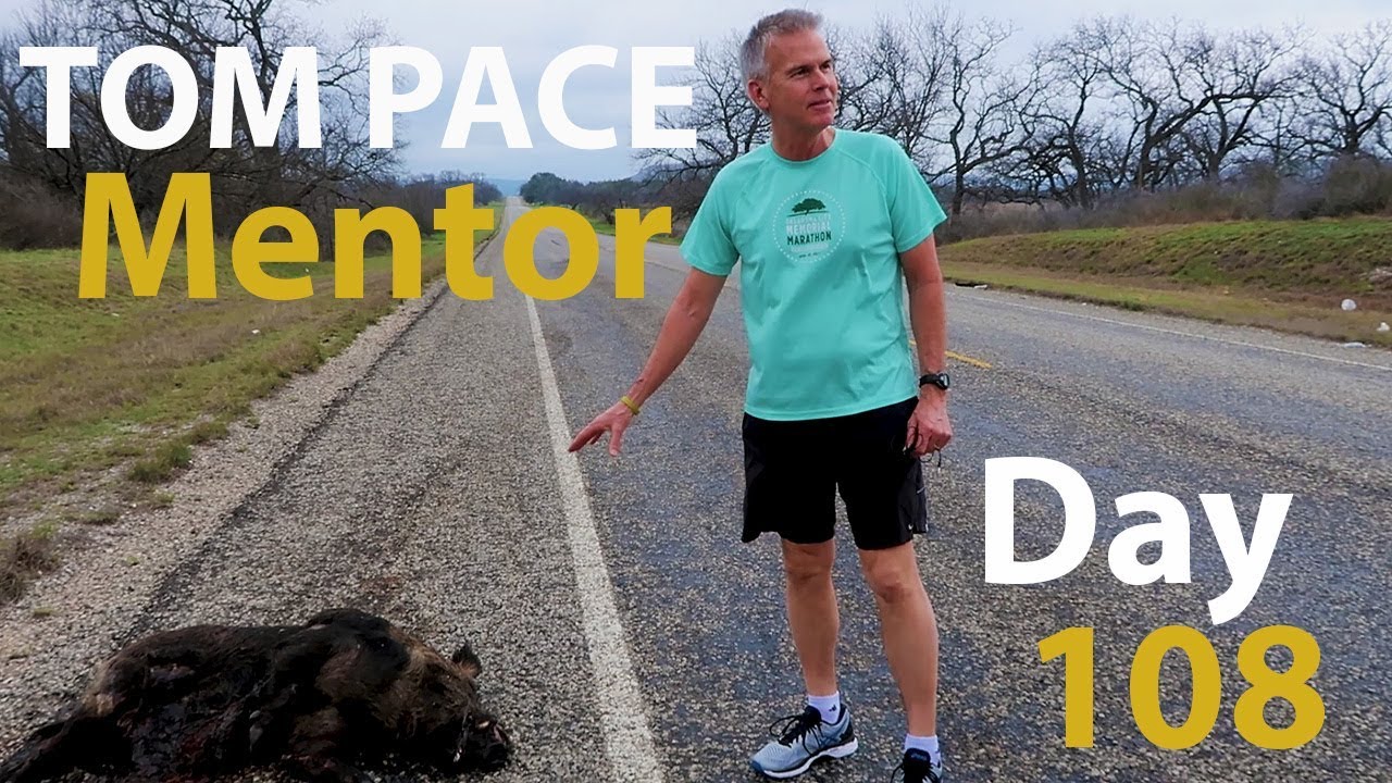 Tom Pace #108 - Running Across Texas - YouTube