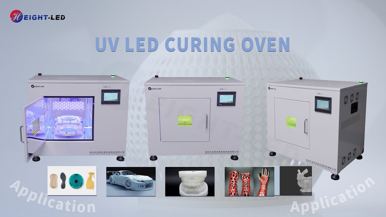 UV LED Curing Oven for 3D Printing - YouTube