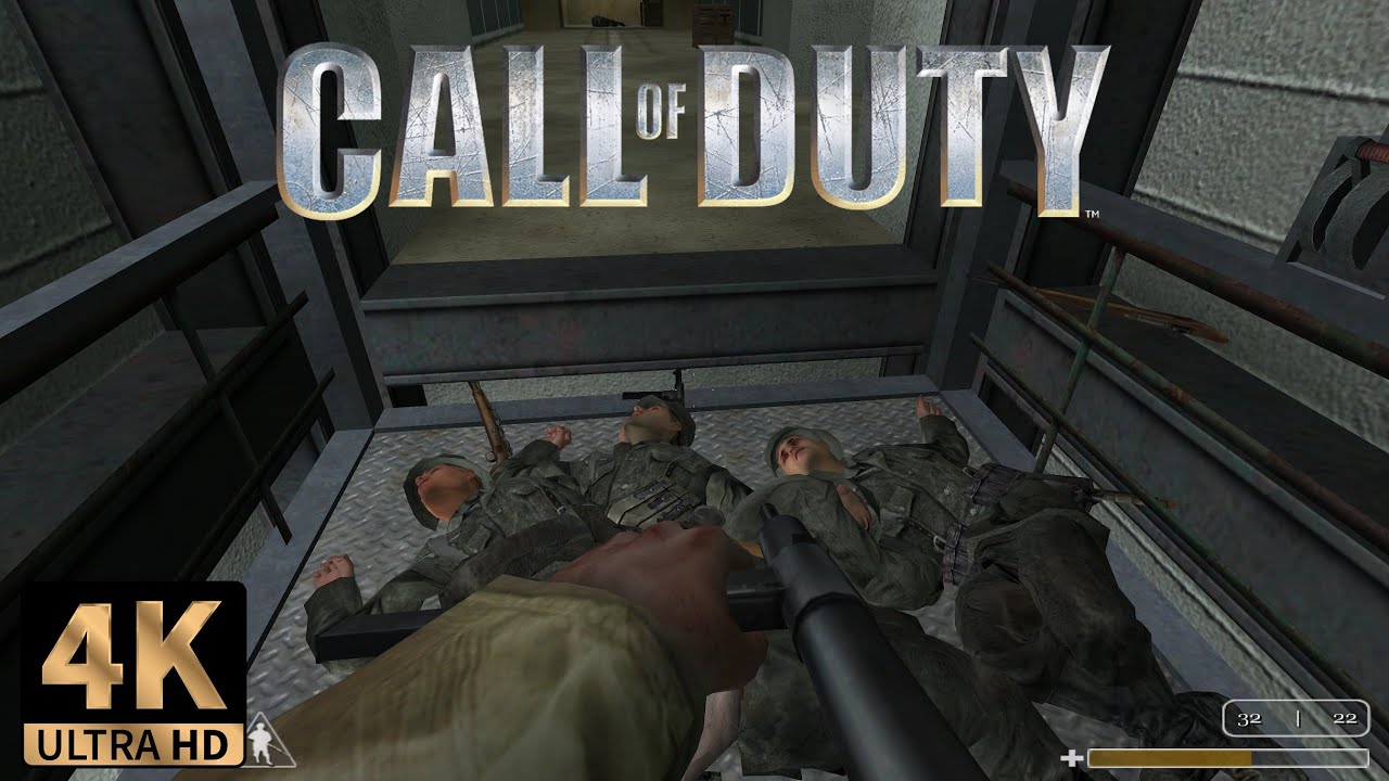 Call of Duty (2003) | #11 The Eder Dam | PC Gameplay 4K - YouTube