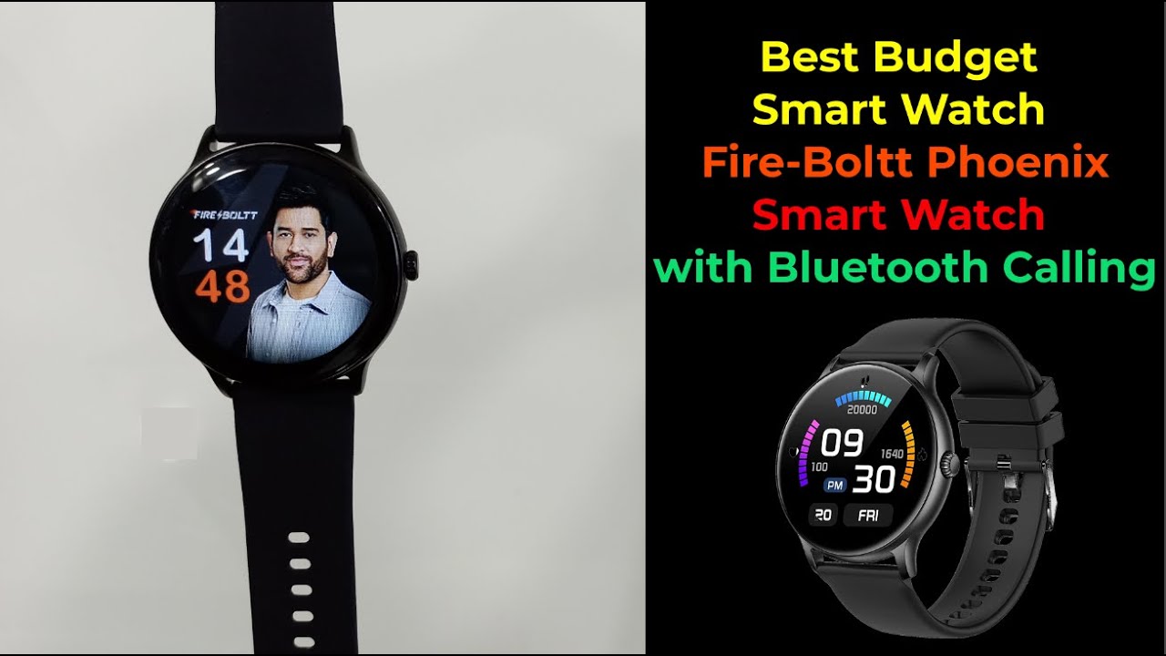 Unboxing & Quick Review Fire Boltt Phoenix Smart Watch with Bluetooth ...