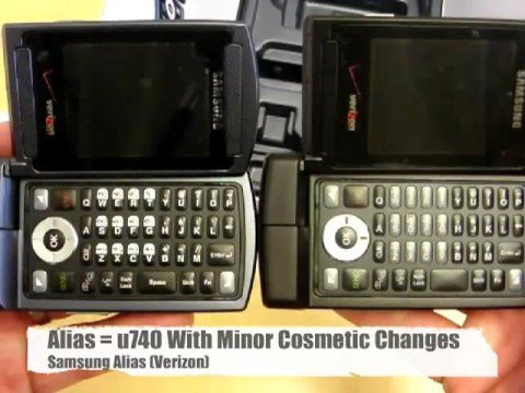 Samsung Alias for Verizon - Unboxing and Hands-On - YouTube