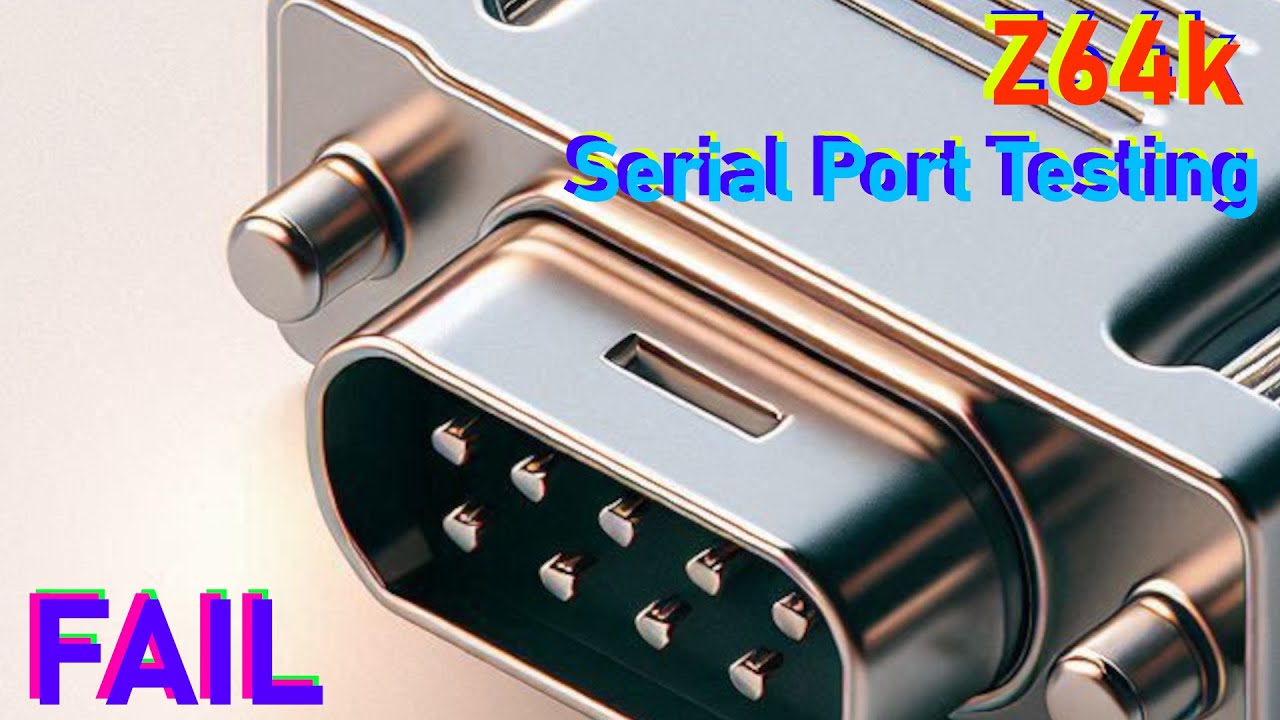 IGP 110 - Provo la SerialPort di Z64k - YouTube