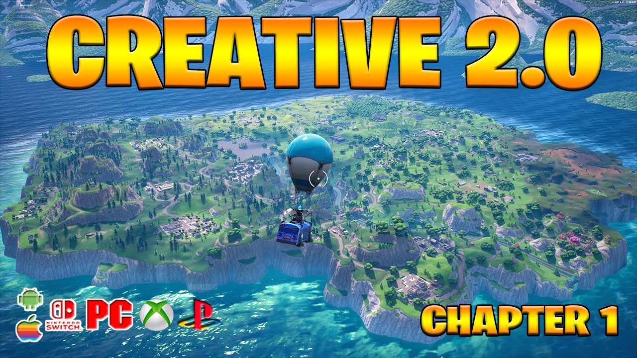 How To Play The OG MAP in FORTNITE CREATIVE 2.0! (Chapter 1 Map) Made ...