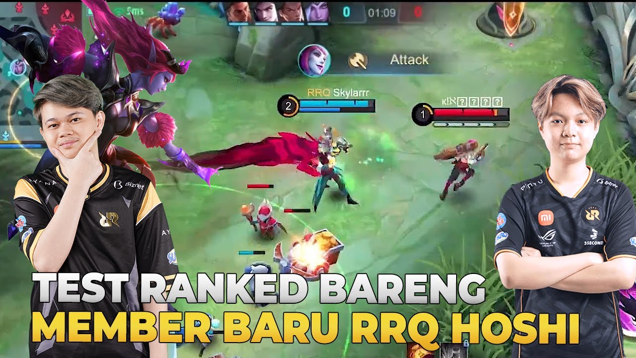 RANKED BARENG ROSTER BARU RRQ HOSHI - MLBB - YouTube