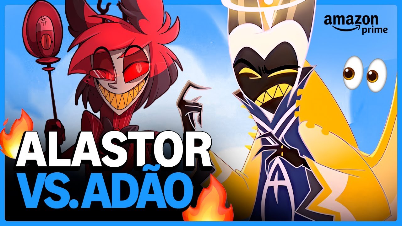 Luta Alastor vs. Adão | Hazbin Hotel | Prime Video - YouTube