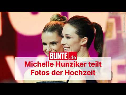 Michelle Hunziker teilt Fotos von Tochter Aurora Ramazzottis Hochzeit