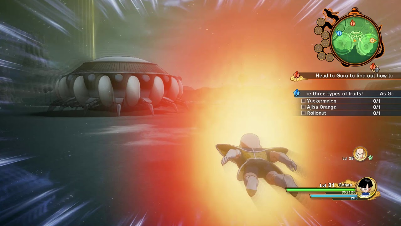 Ajisa Orange Location Dragon Ball Z Kakarot - YouTube