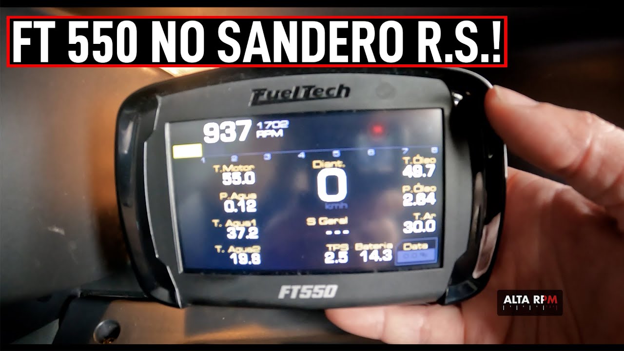 FT 550 INSTALADA NO SANDERO R.S.! - FT. WINNER ELECTRIC PERFORMANCE ...