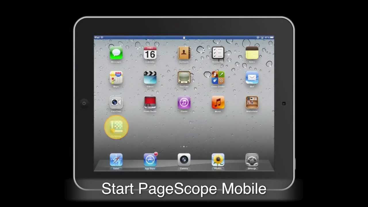 Konica Minolta's Award winning PageScope Mobile Solution - YouTube