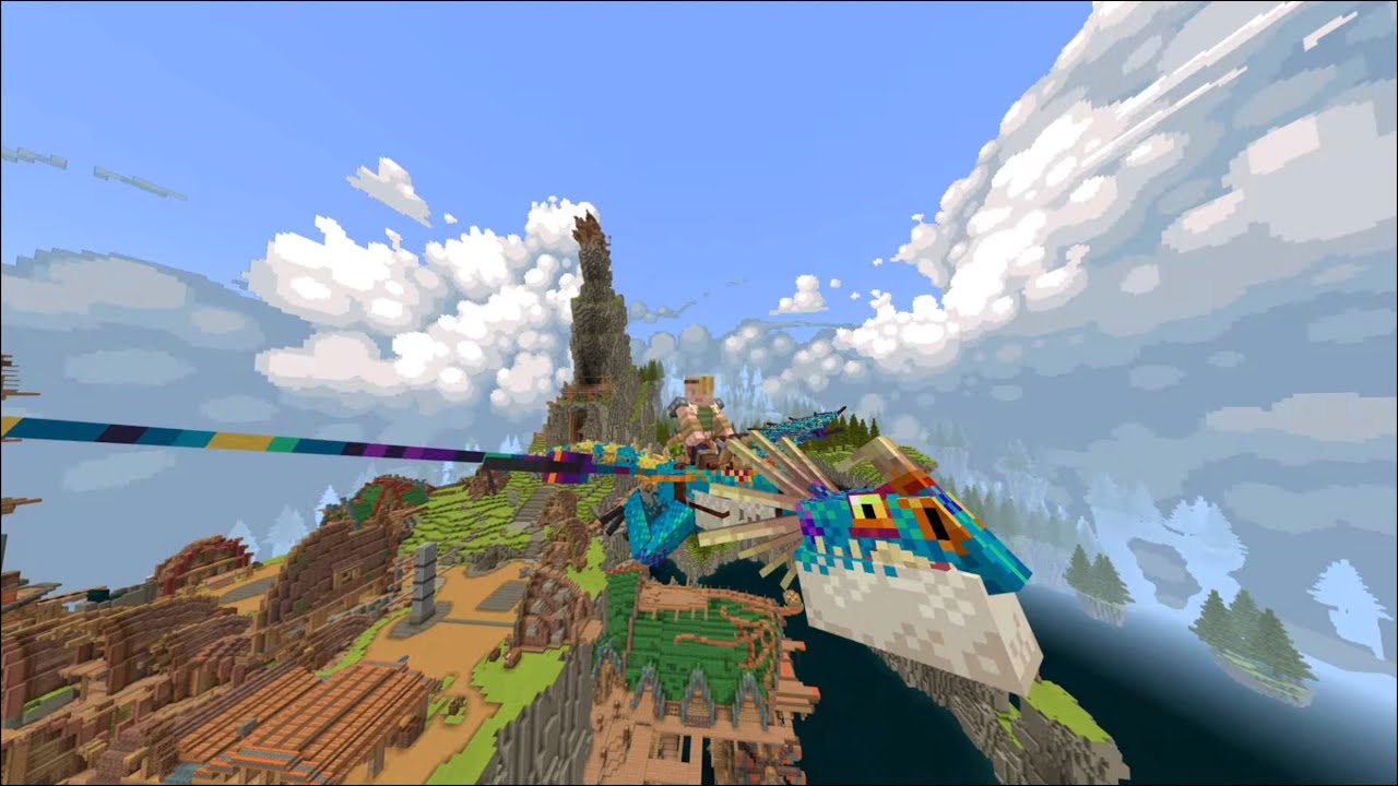 Minecraft How To Train Your Dragon DLC - All Dragons + Custom Mobs ...